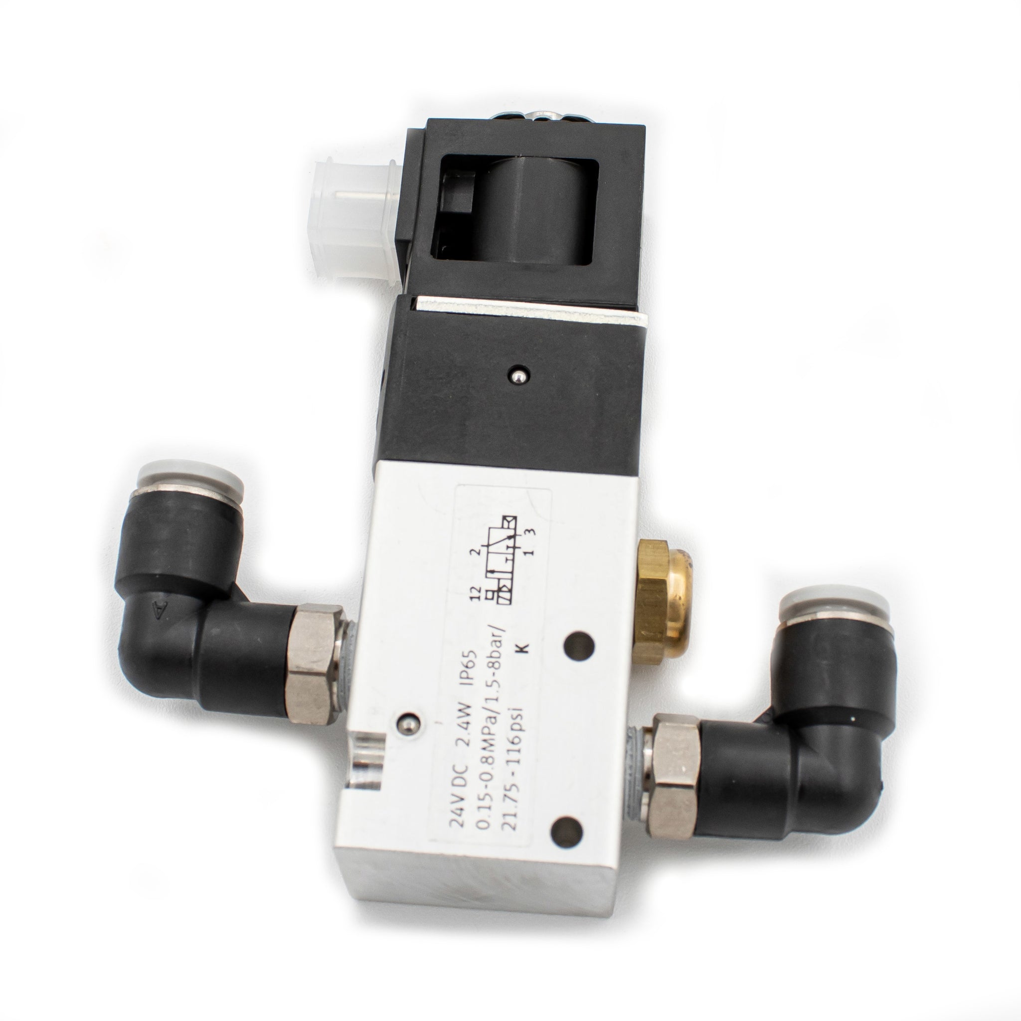 3 Way Air Valve with 24VDC Solenoid – ShopSabre | Store