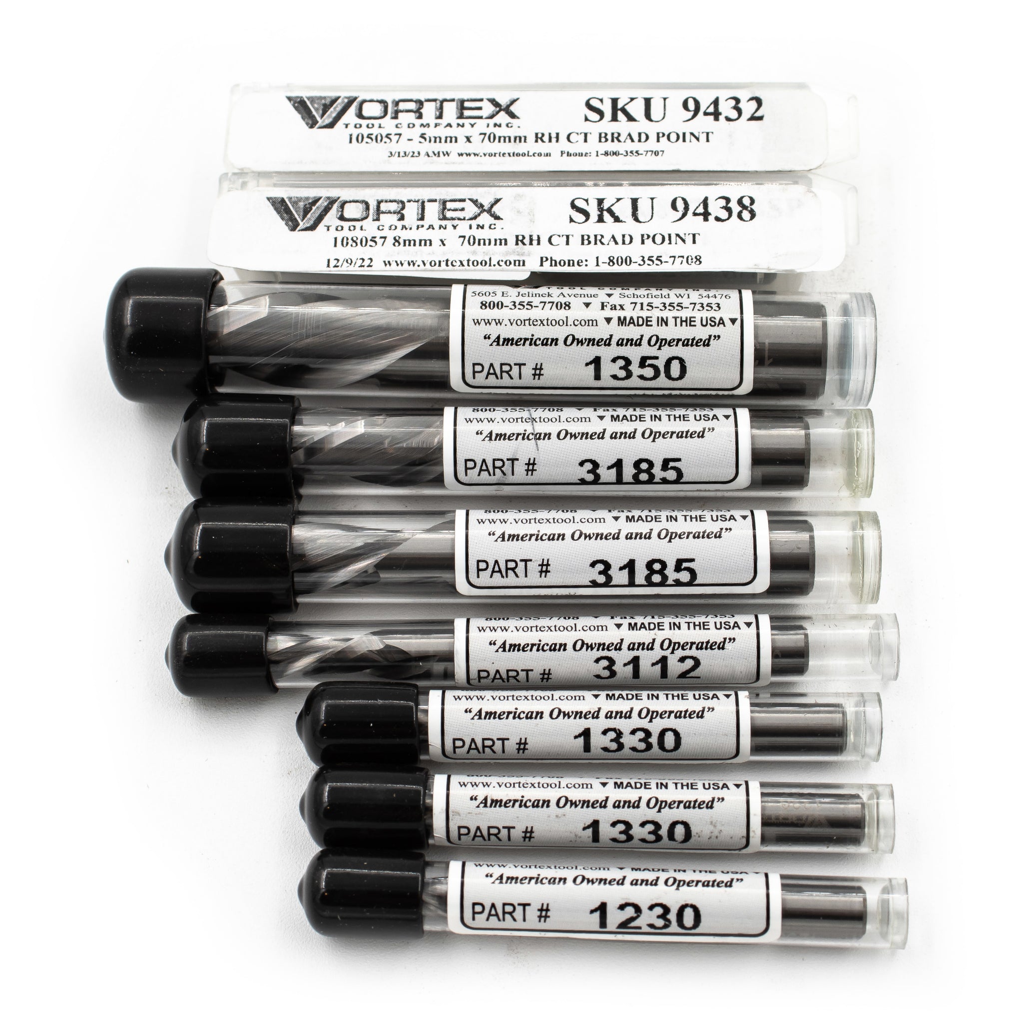 Standard Bit Kit For Wood - Vortex Tool – ShopSabre | Store